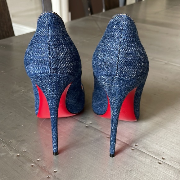 Christian Louboutin | Shoes | Christian Louboutin So Kate Denim Saba ...